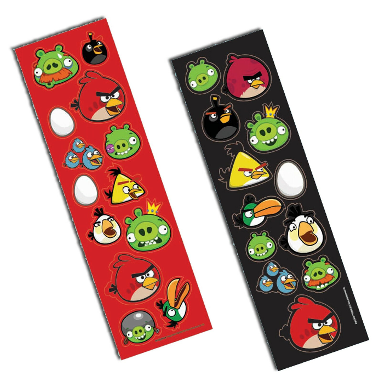 Angry Birds Stickers (8 Sheets) - Costumes.com.au