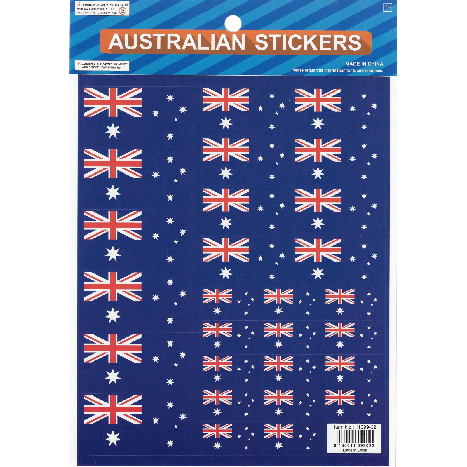 Australian Flag Stickers (Pack of 28) | Australian | Cultures ...