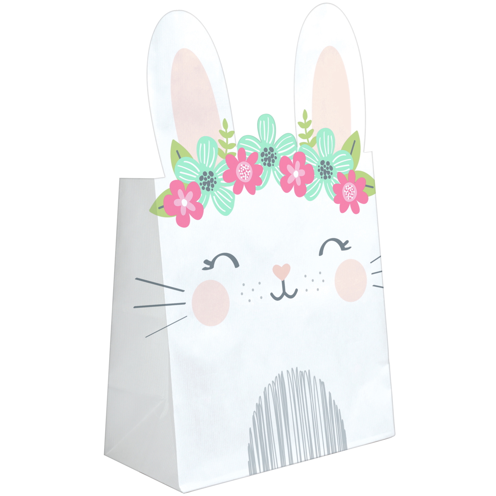 Floral Bunny Lolly/Treat Bags (Pack of 8) | Bunny Rabbit Party Supplies ...
