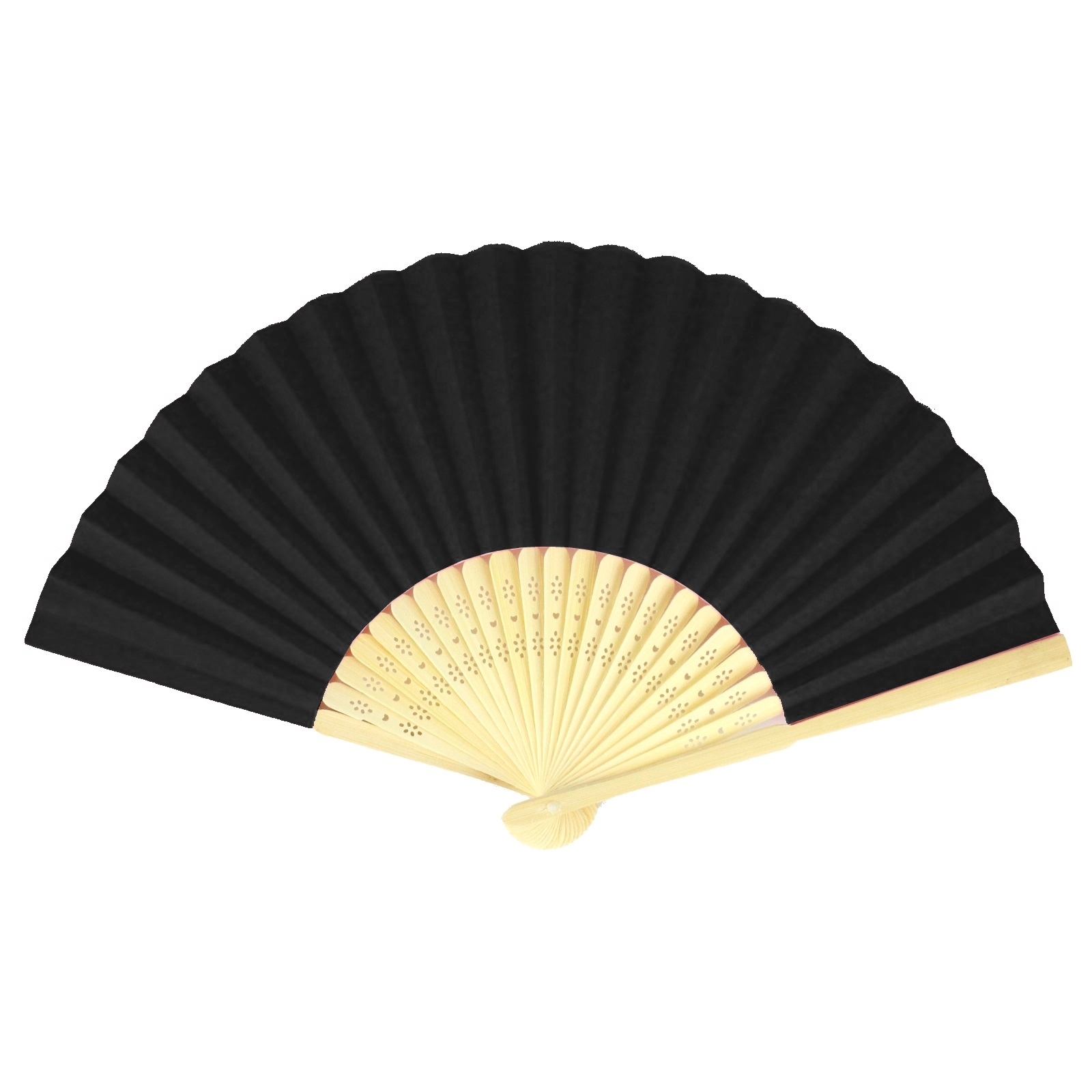 Black Paper Fan - Costumes.com.au