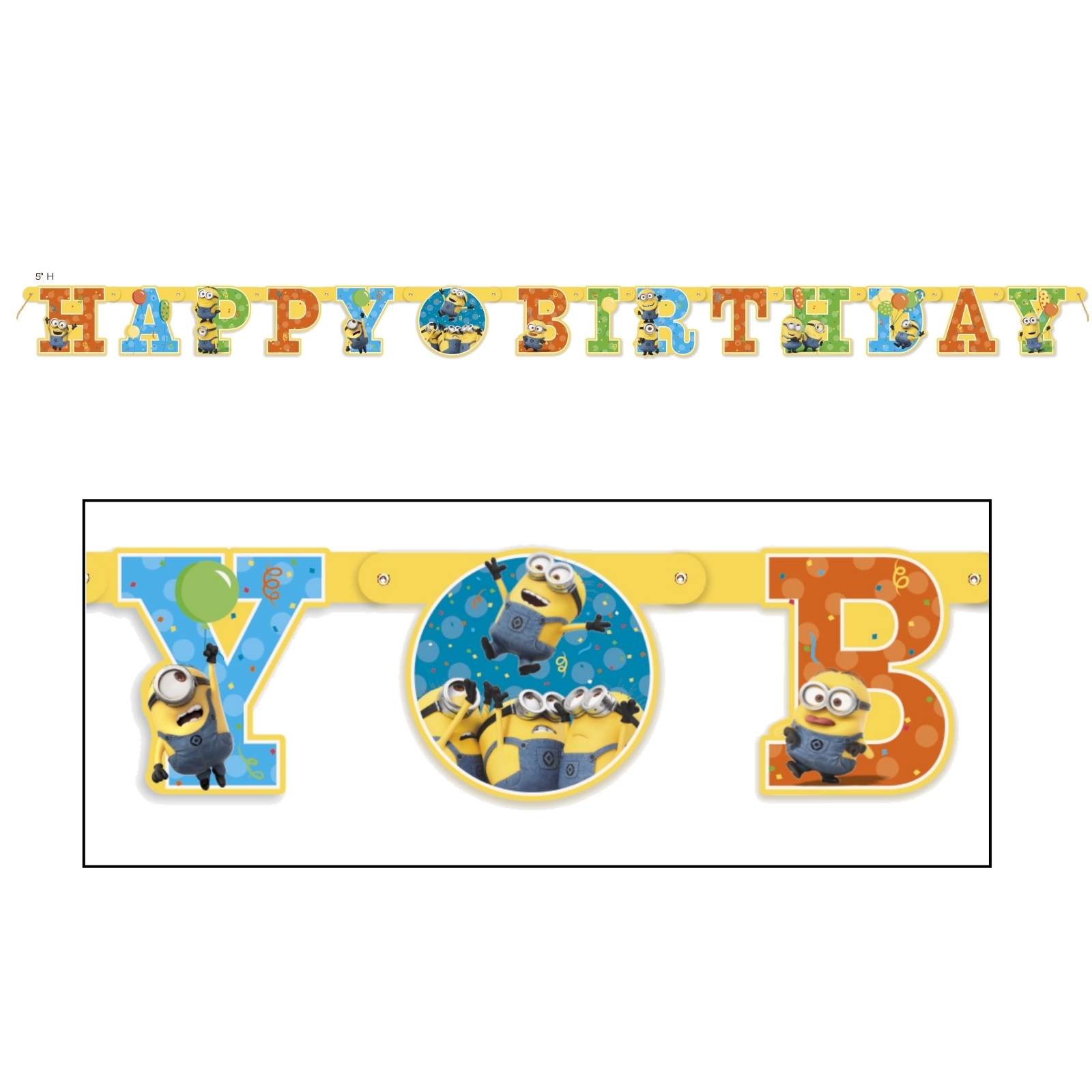 Despicable Me Happy Birthday Banner - Costumes.com.au