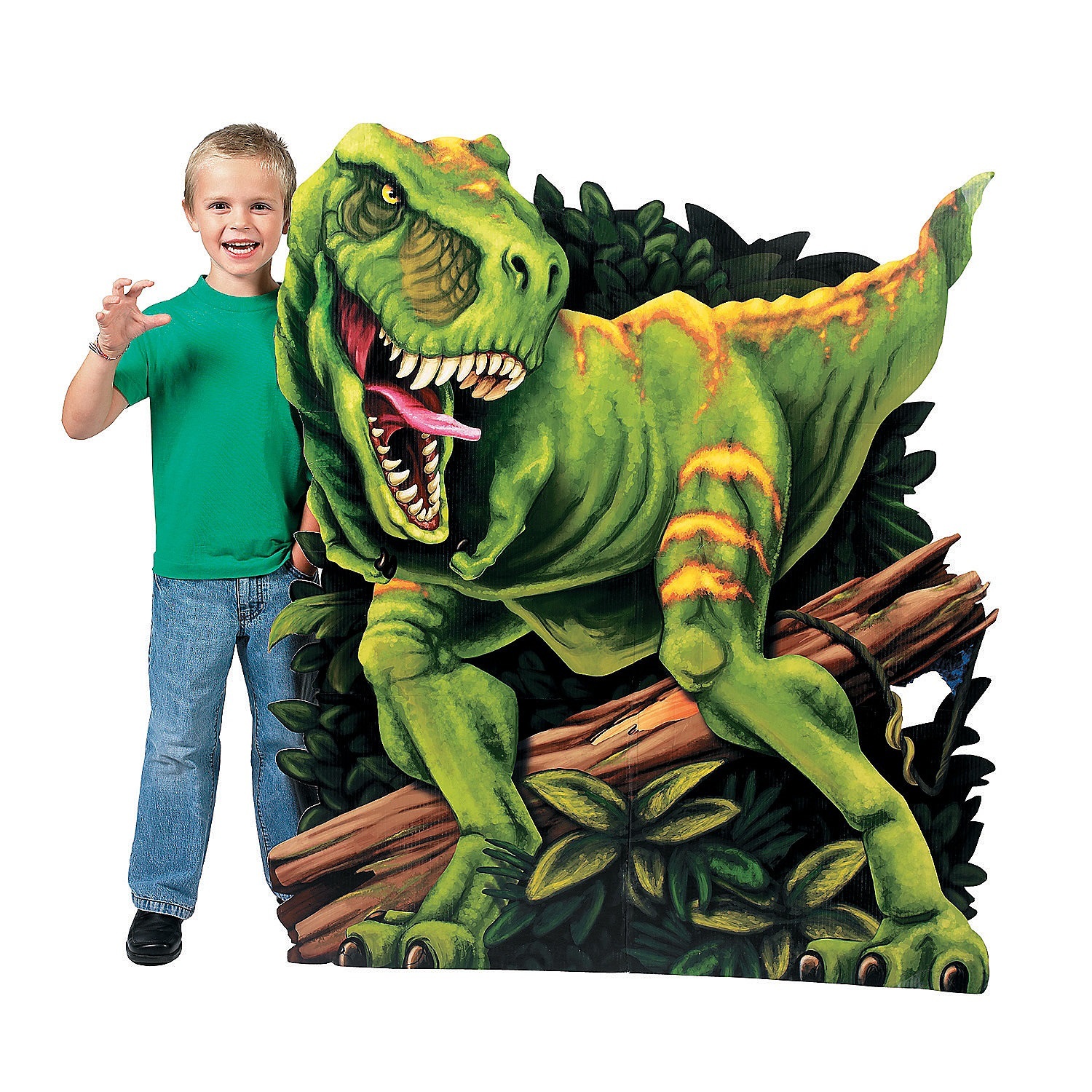 Dinosaur T-Rex Stand Up Photo Prop | Dinosaur Party Supplies | Themed ...