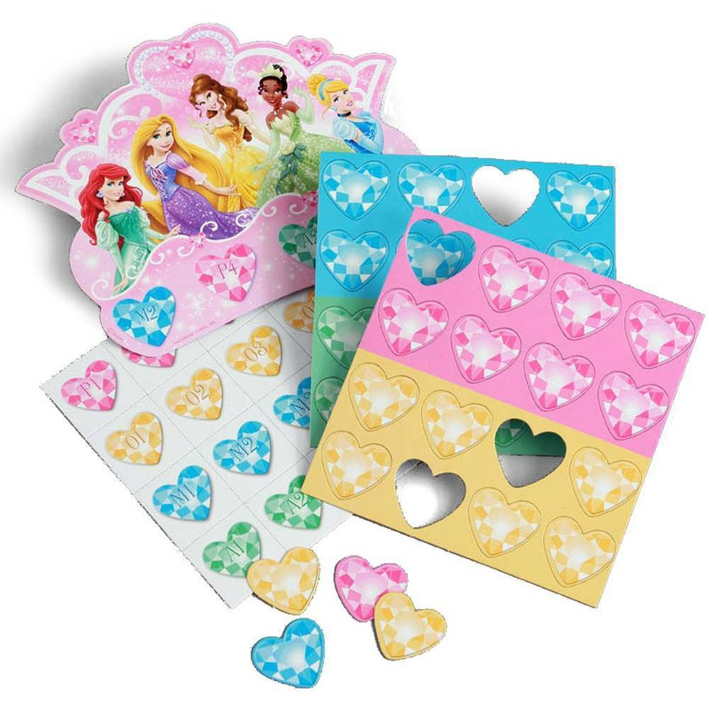 Disney Princess Bingo Game Pack | Disney Princess Party Supplies ...