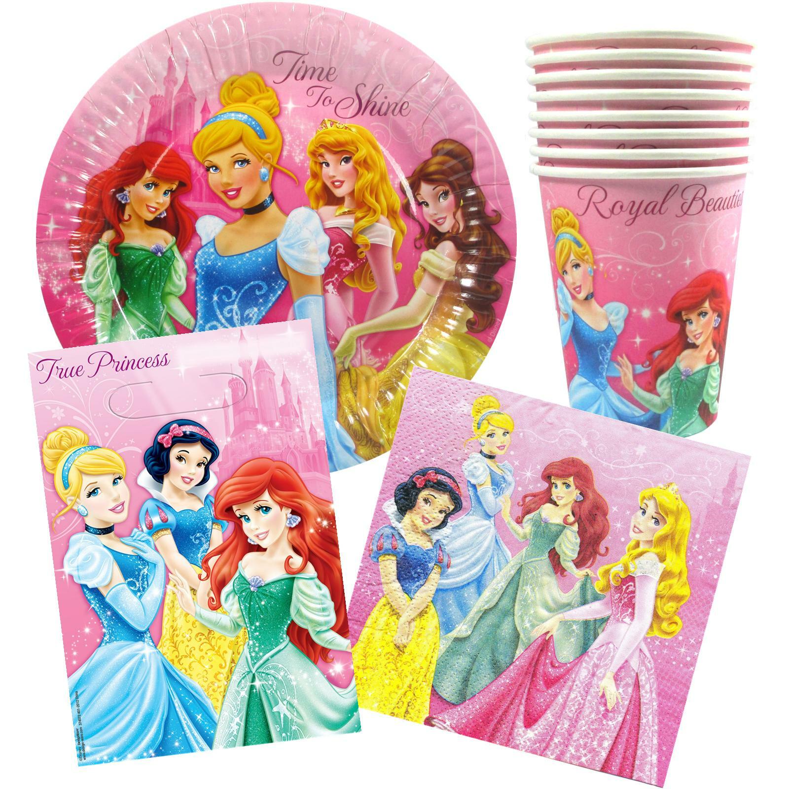 Disney Princess Sparkle Party Pack (For 8 Guests) | Disney Princess ...