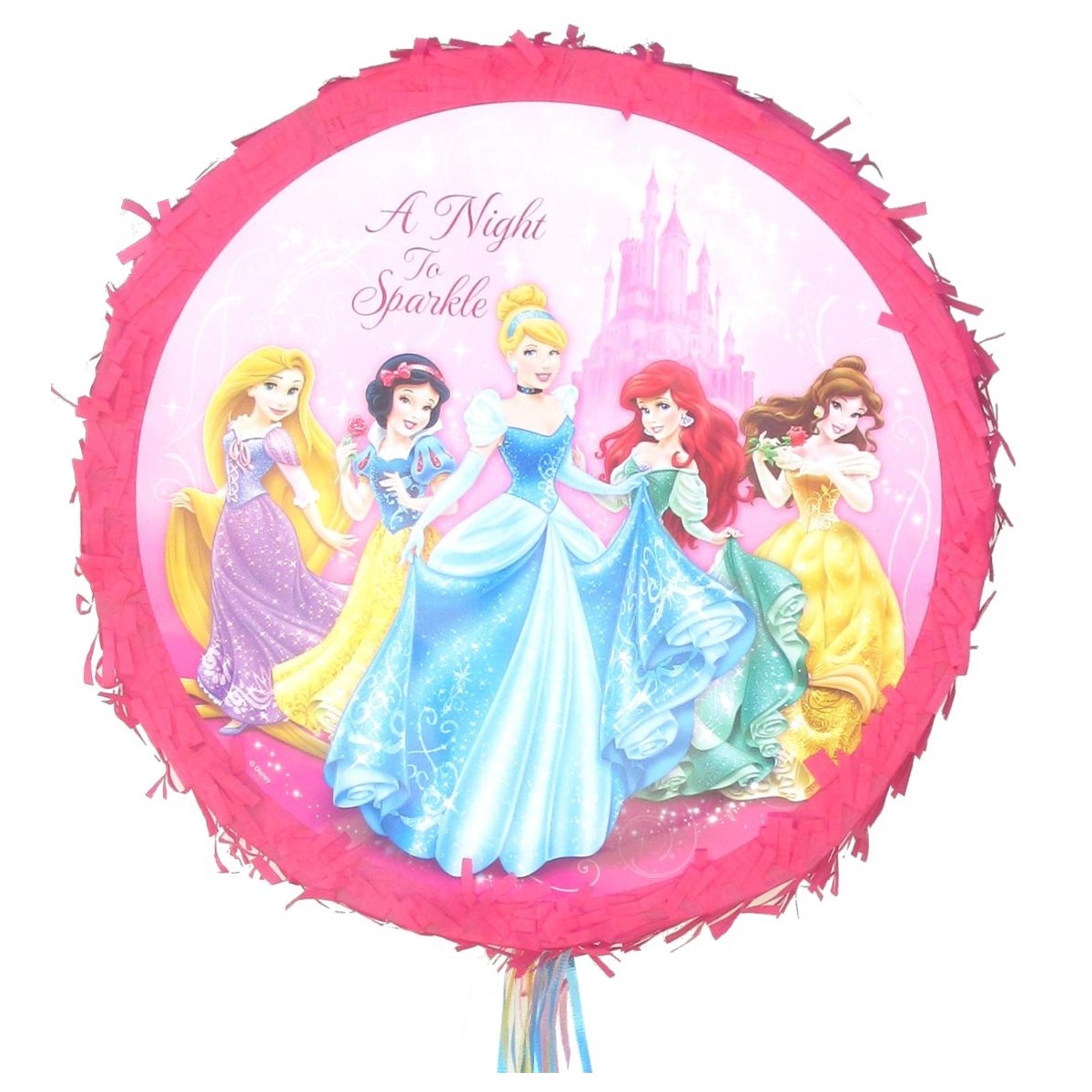 Disney Princess Pull String Pinata | Disney Princess Party Supplies ...