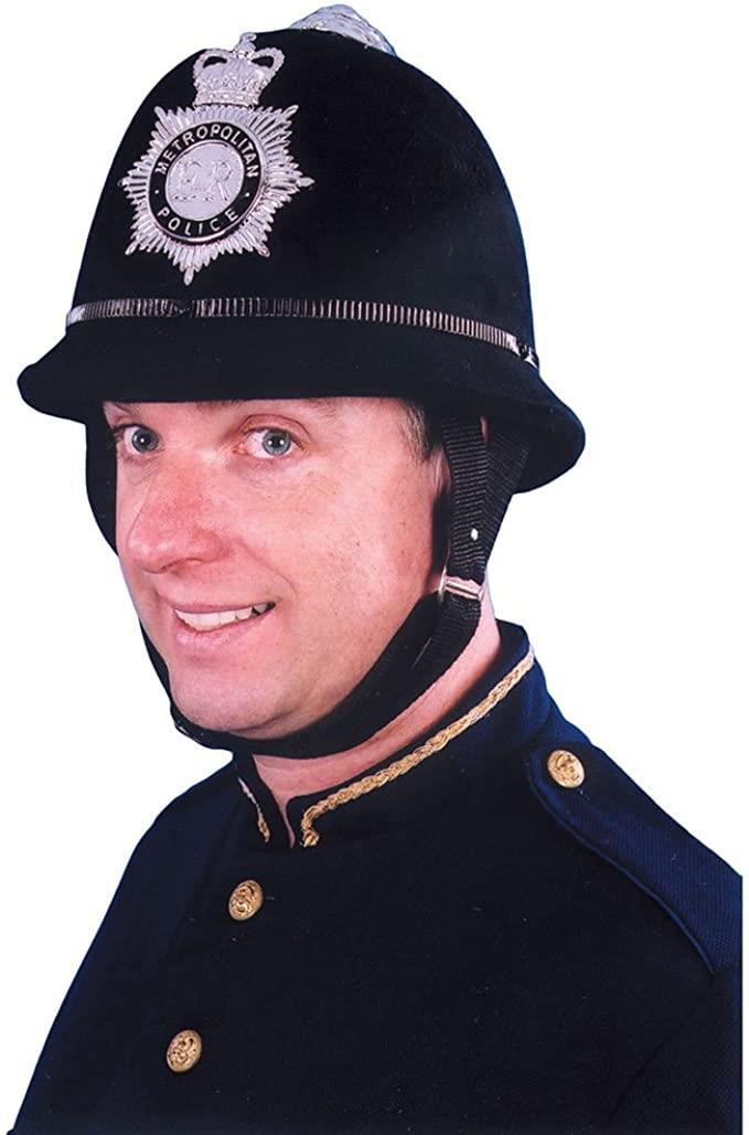 English Bobby Police Helmet Adult Hat - Costumes.com.au