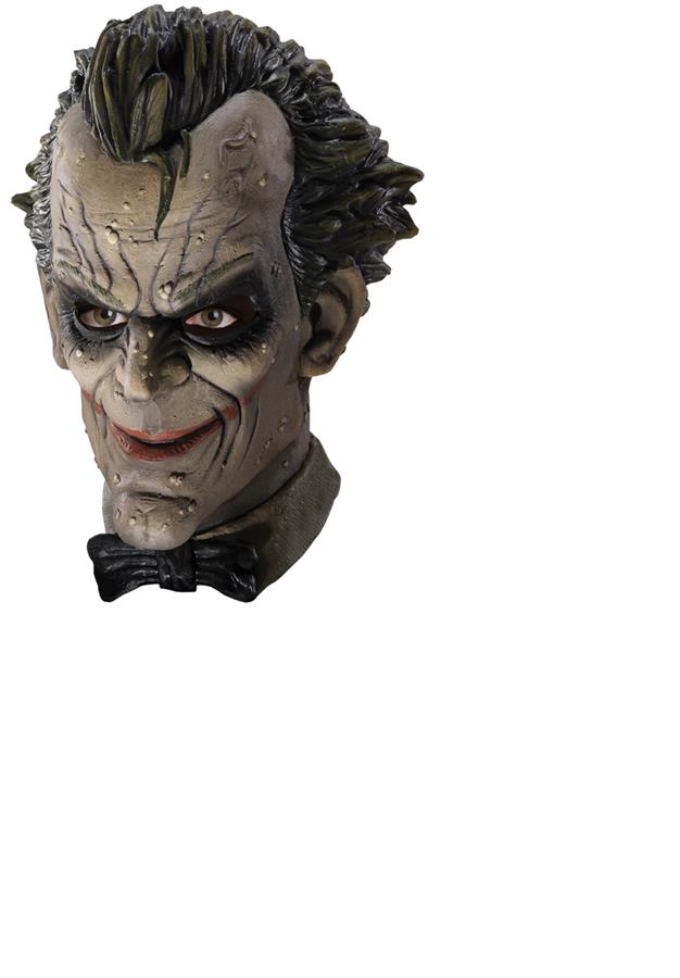 Batman Arkham City Joker Latex Adult Mask - Costumes.com.au