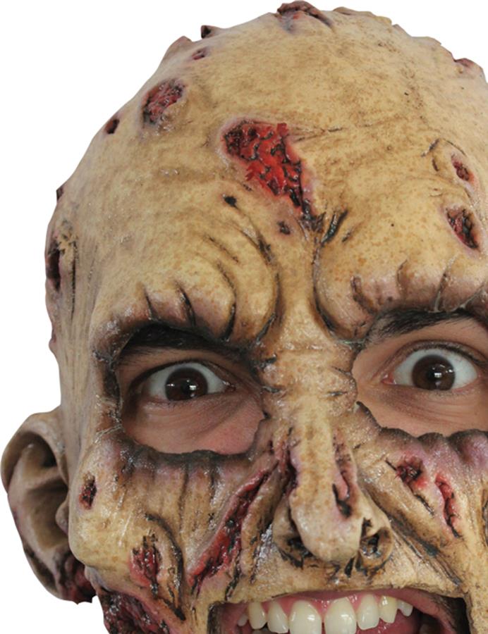 Gory Jawless Zombie Latex Adult Mask | Horror | Spooky & Supernatural ...