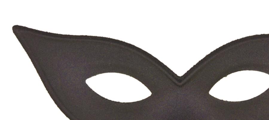 Harlequin Black Jester Adult Mask | Costumes.com.au - Costumes.com.au