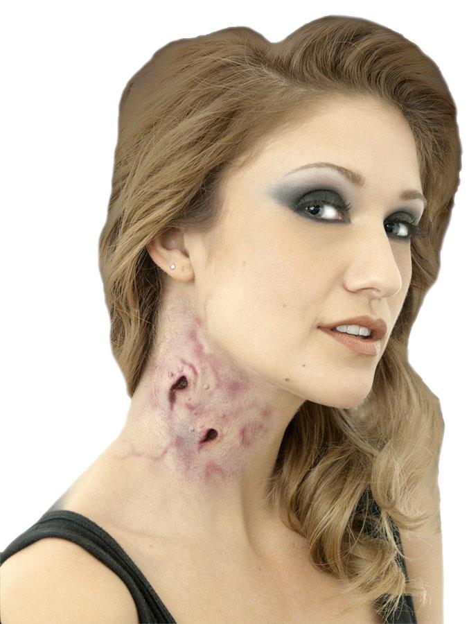 Woochie Everlasting Kiss Latex Vampire Bite Prosthetic Makeup Accessory ...