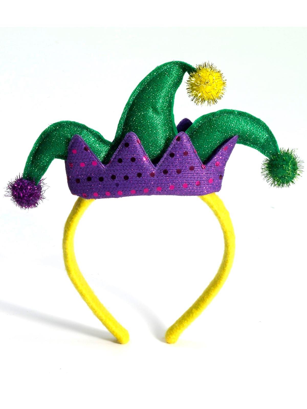 Jester Headband Adult Costume Accessory - Costumes.com.au