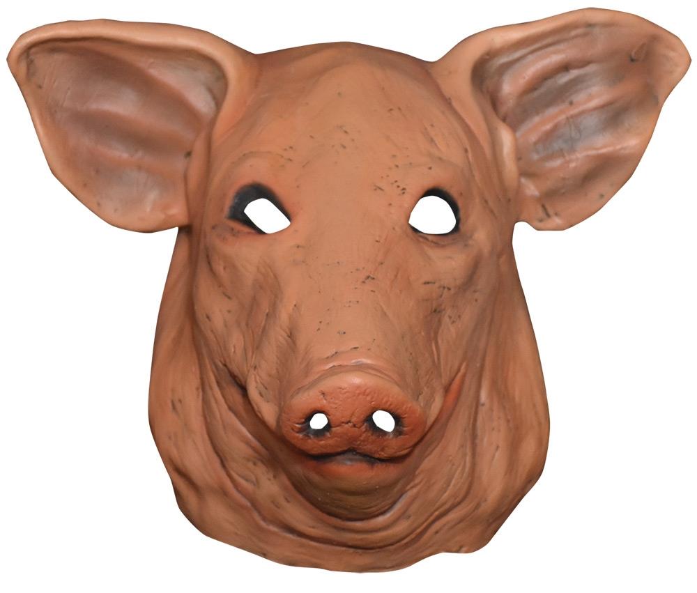 Pig Adult Mask - Costumes.com.au