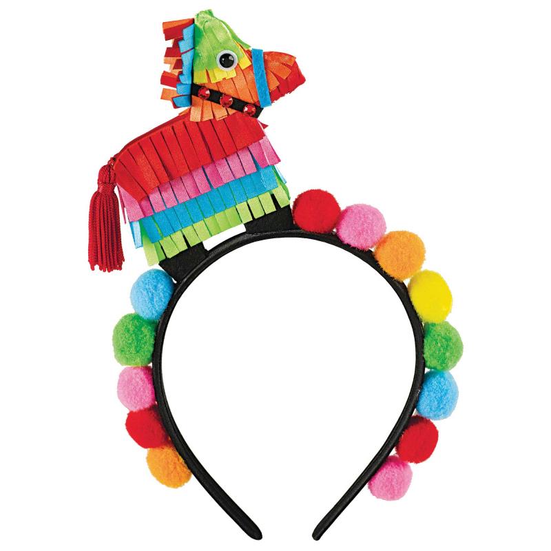 Fiesta Pinata Deluxe Headband Adult Costume Accessory - Costumes.com.au