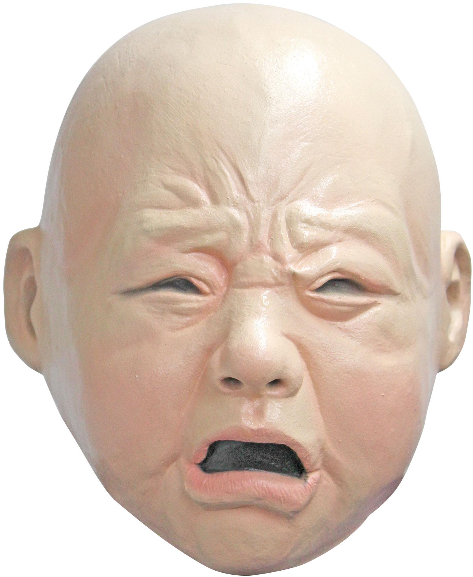 Crying Baby Latex Adult Mask | Costumes.com.au - Costumes.com.au