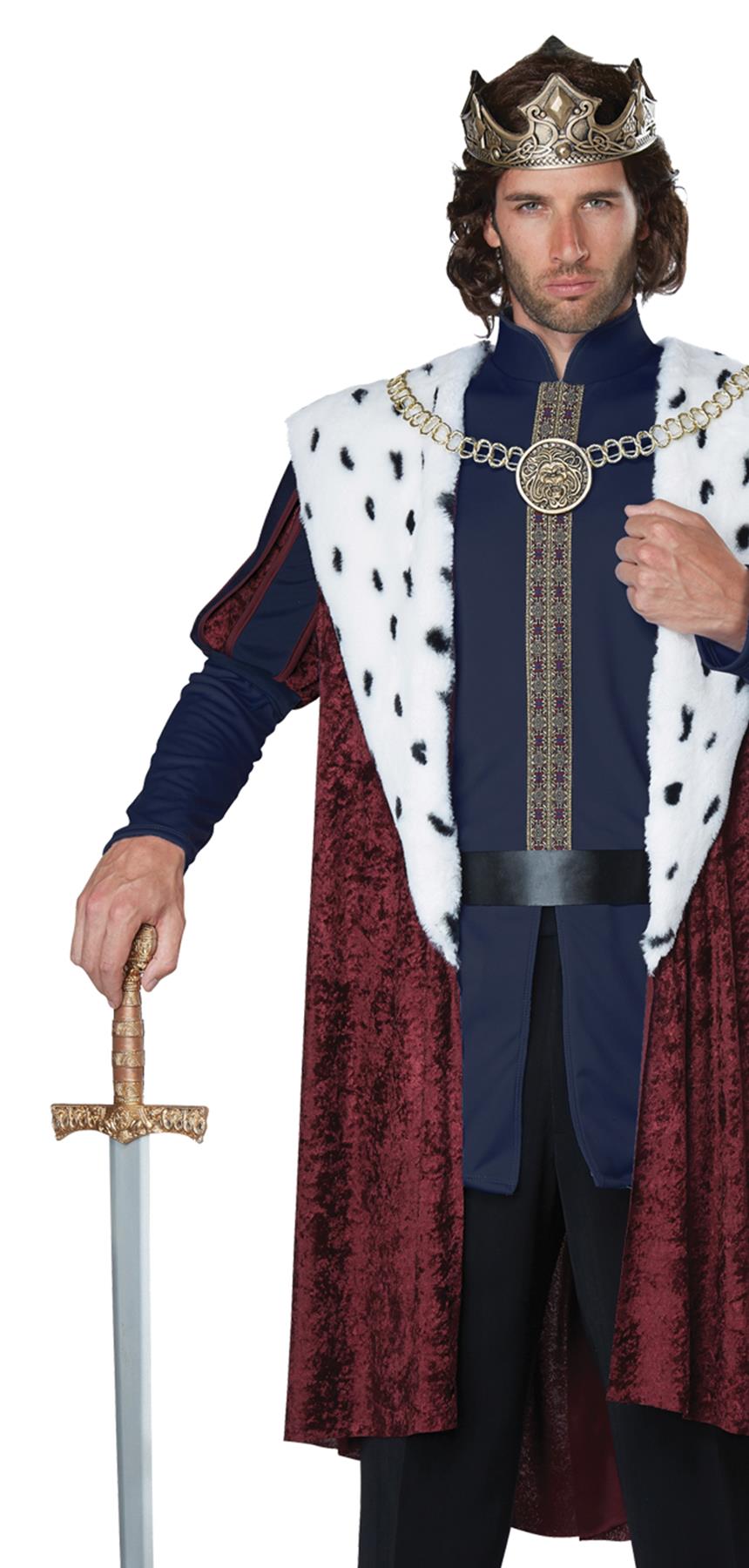 Royal Storybook King Adult Costume - Costumes.com.au