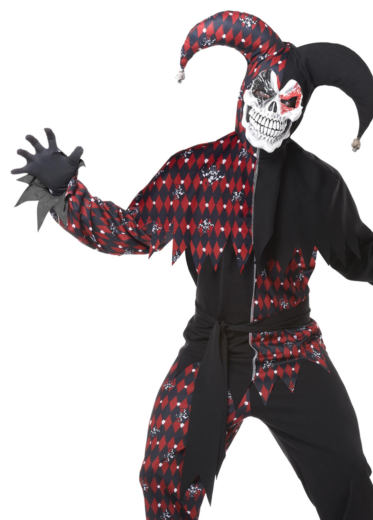 Sinister Jester Adult Costume | Costumes starting with J | Costumes by ...