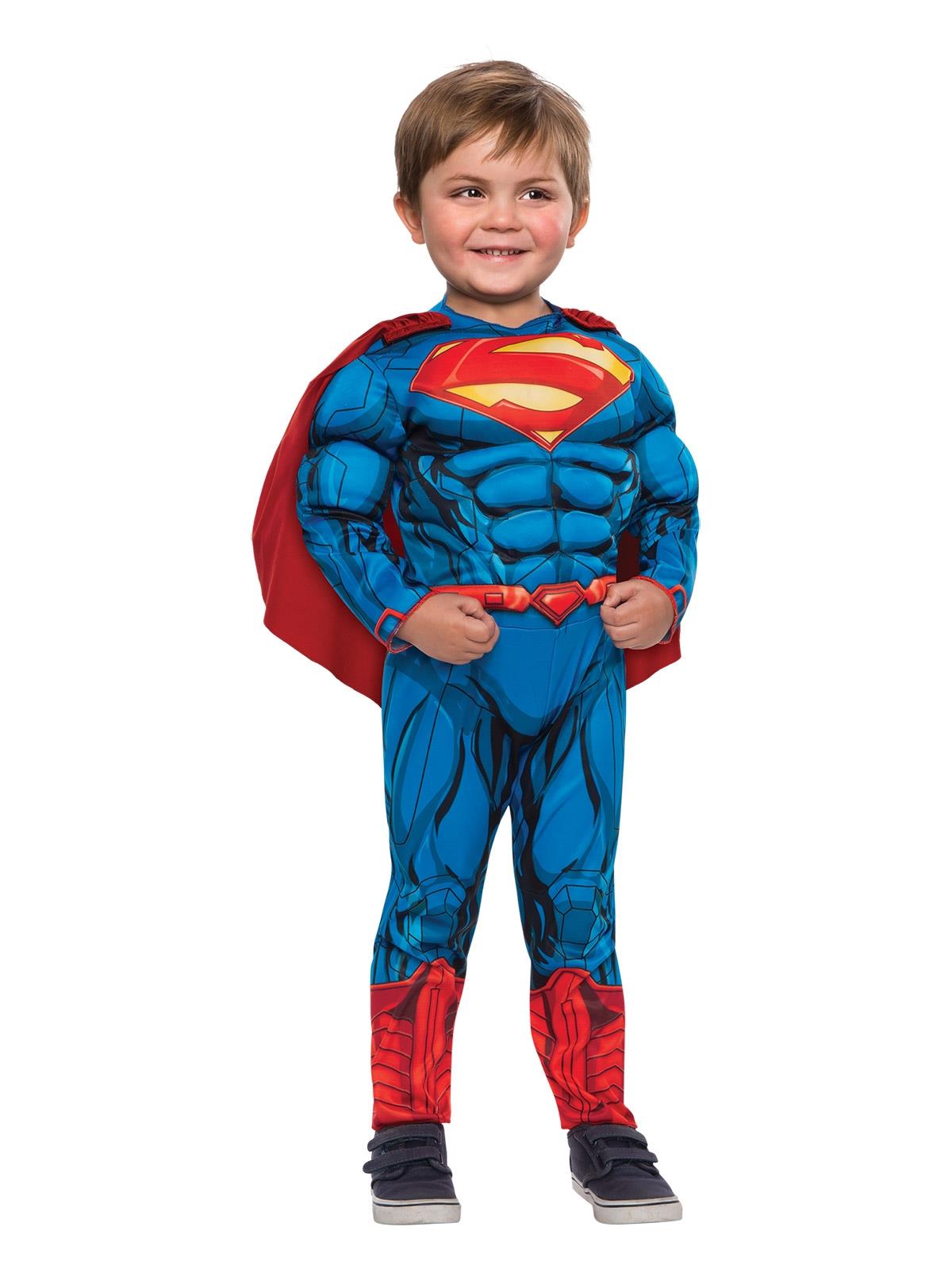 Superman Muscle Chest Toddler Costume | Costumes.com.au - Costumes.com.au