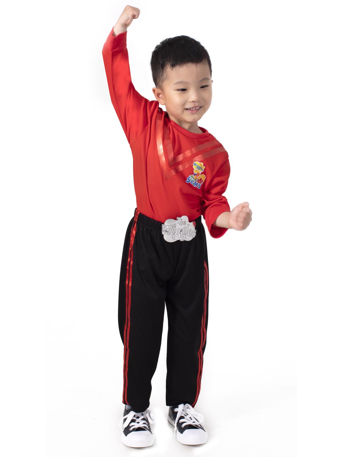 The Wiggles 30th Anniversary Simon Red Wiggle Child Costume | Costumes ...