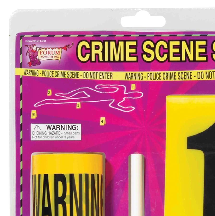 Crime Scene Prop Set - Costumes.com.au