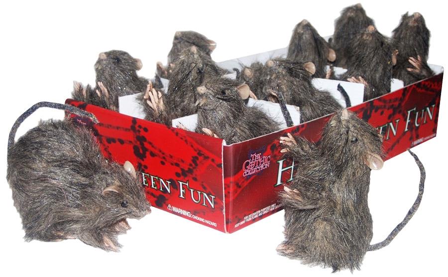 Furry Rat Halloween Prop Assorted Poses | Horror | Spooky ...