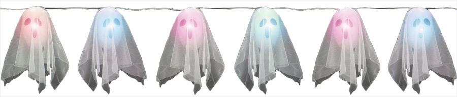 Light Up Ghost String Halloween Prop | Costumes.com.au - Costumes.com.au