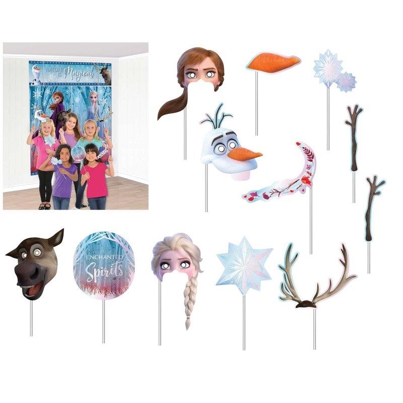 Frozen 2 Scene Setter With Photo Props | Costumes.com.au - Costumes.com.au