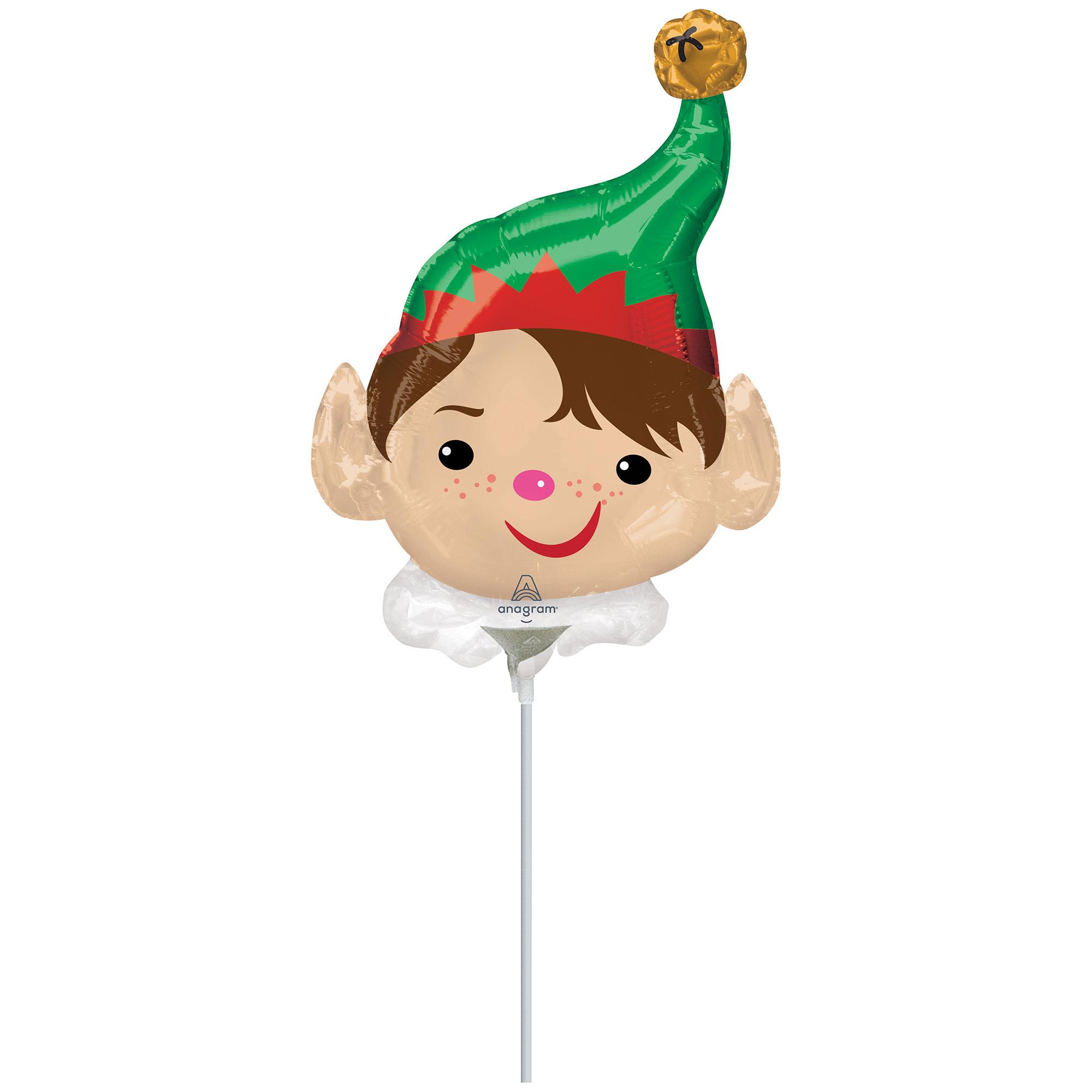 Mini Shape Adorable Elf Foil Balloon - Costumes.com.au