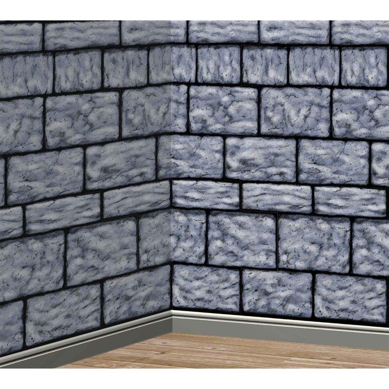 Stone Wall Scene Setter Room Roll Backdrop - Costumes.com.au