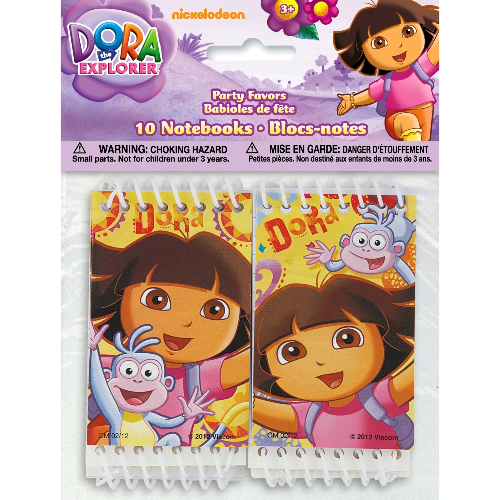 Dora The Explorer and Boots Mini Notepads (Pack of 10) - Costumes.com.au