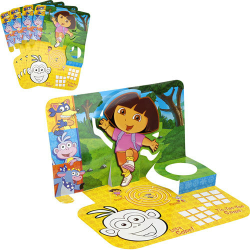 Dora The Explorer Activity Placemats (Pack of 4) - Costumes.com.au