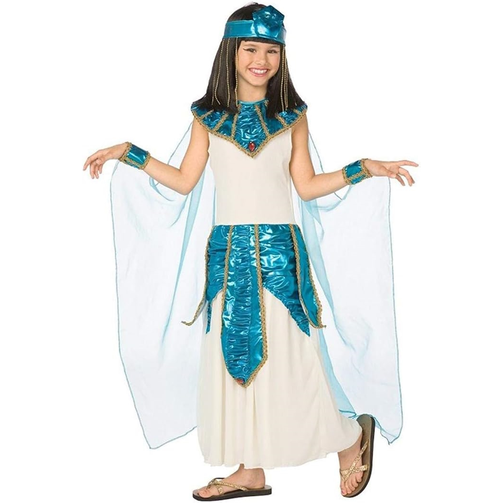 Cleopatra Blue Child Costume - Costumes.com.au