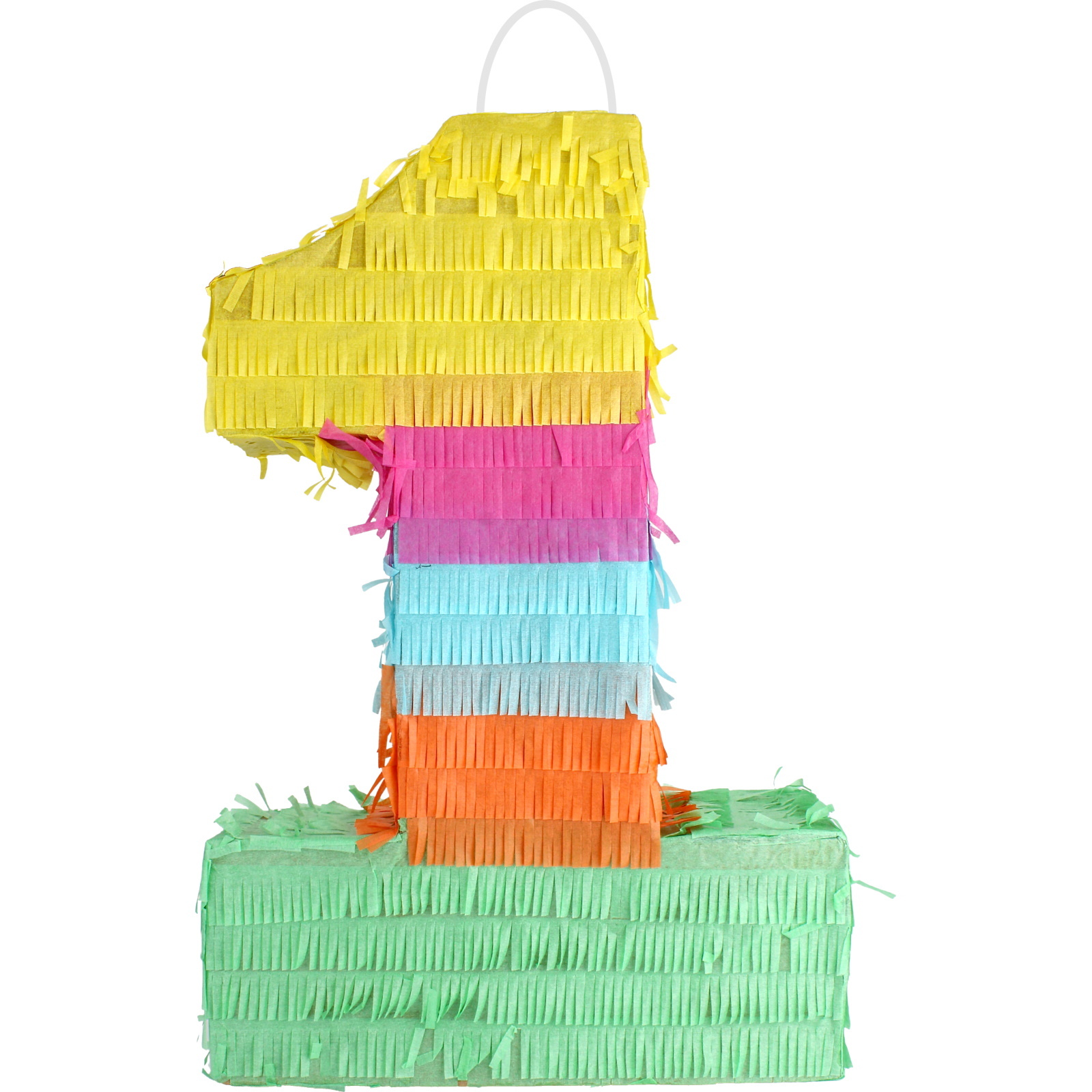 Rainbow Number 1 Pinata - Costumes.com.au