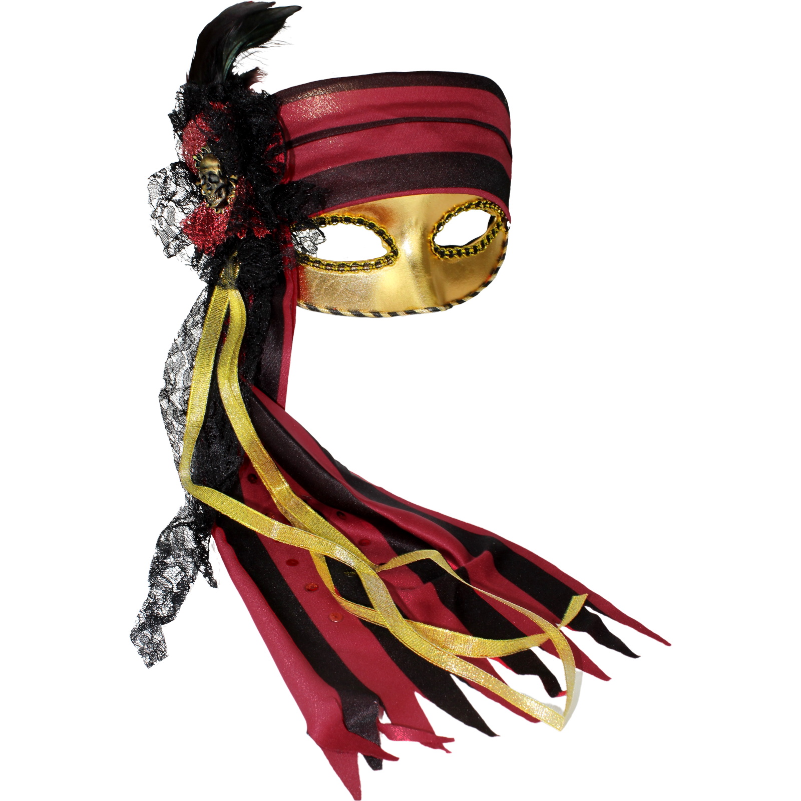 Pirate Venetian Masquerade Mask - Costumes.com.au