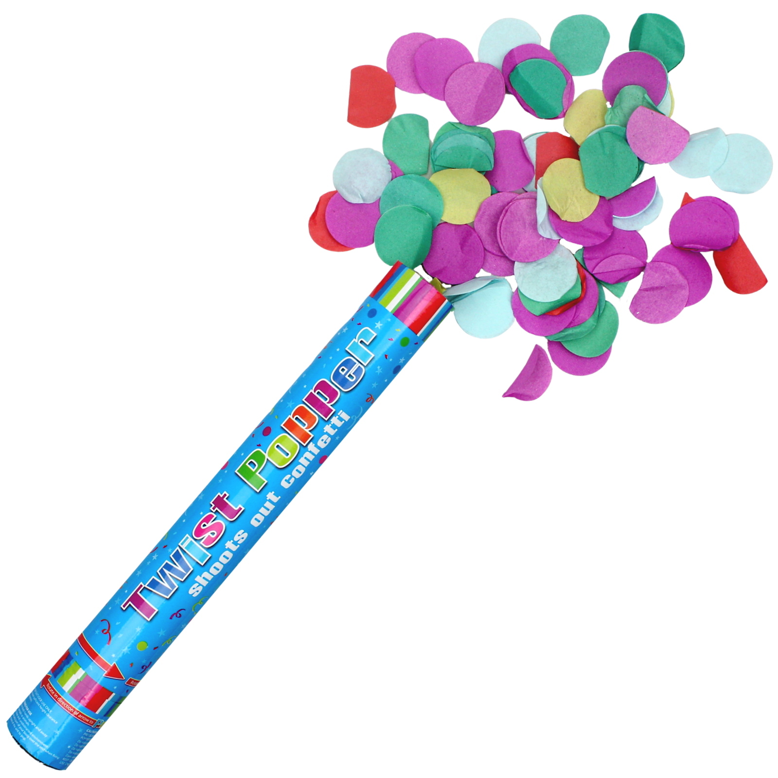 Confetti Twist Popper - Costumes.com.au
