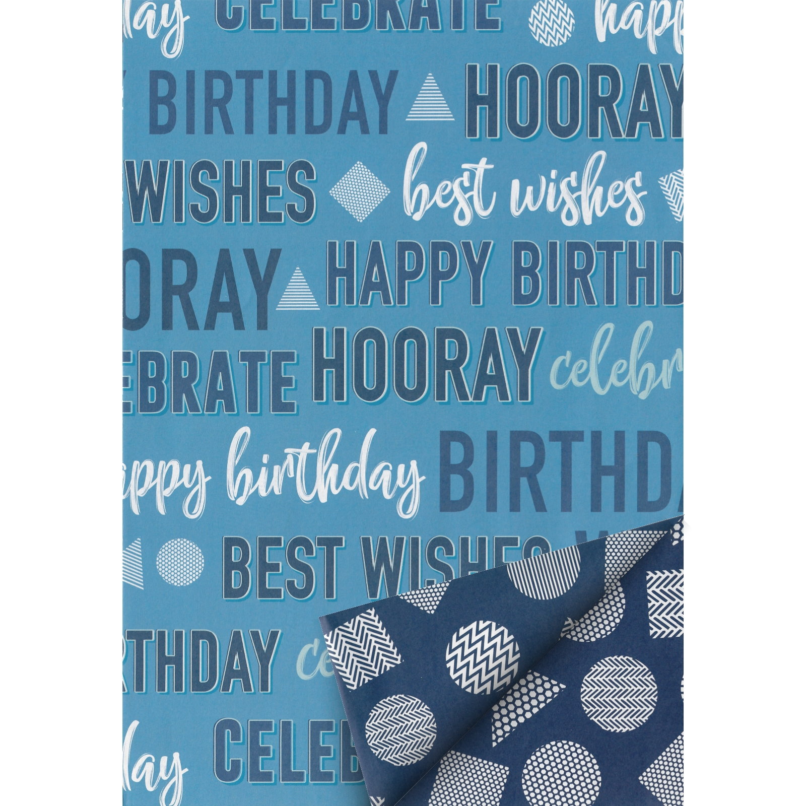 Happy Birthday Wrapping Paper (1 Sheet) - Costumes.com.au