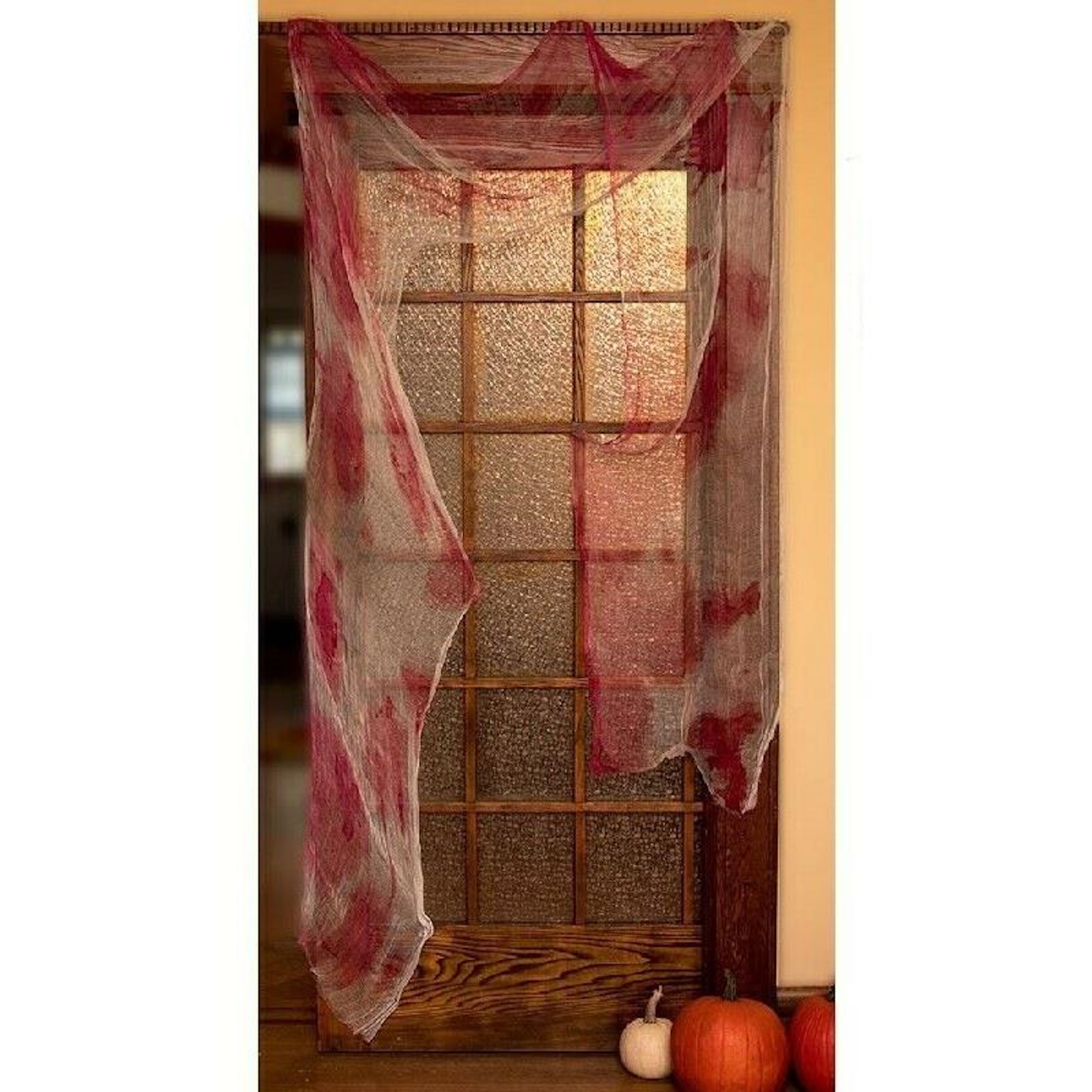 Bloody Gauze Drape Curtain Halloween Decoration | Halloween Props ...