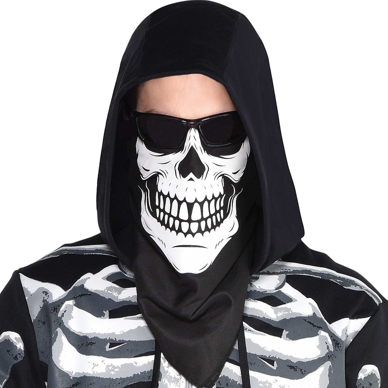 Skull Bandana Mask - Costumes.com.au