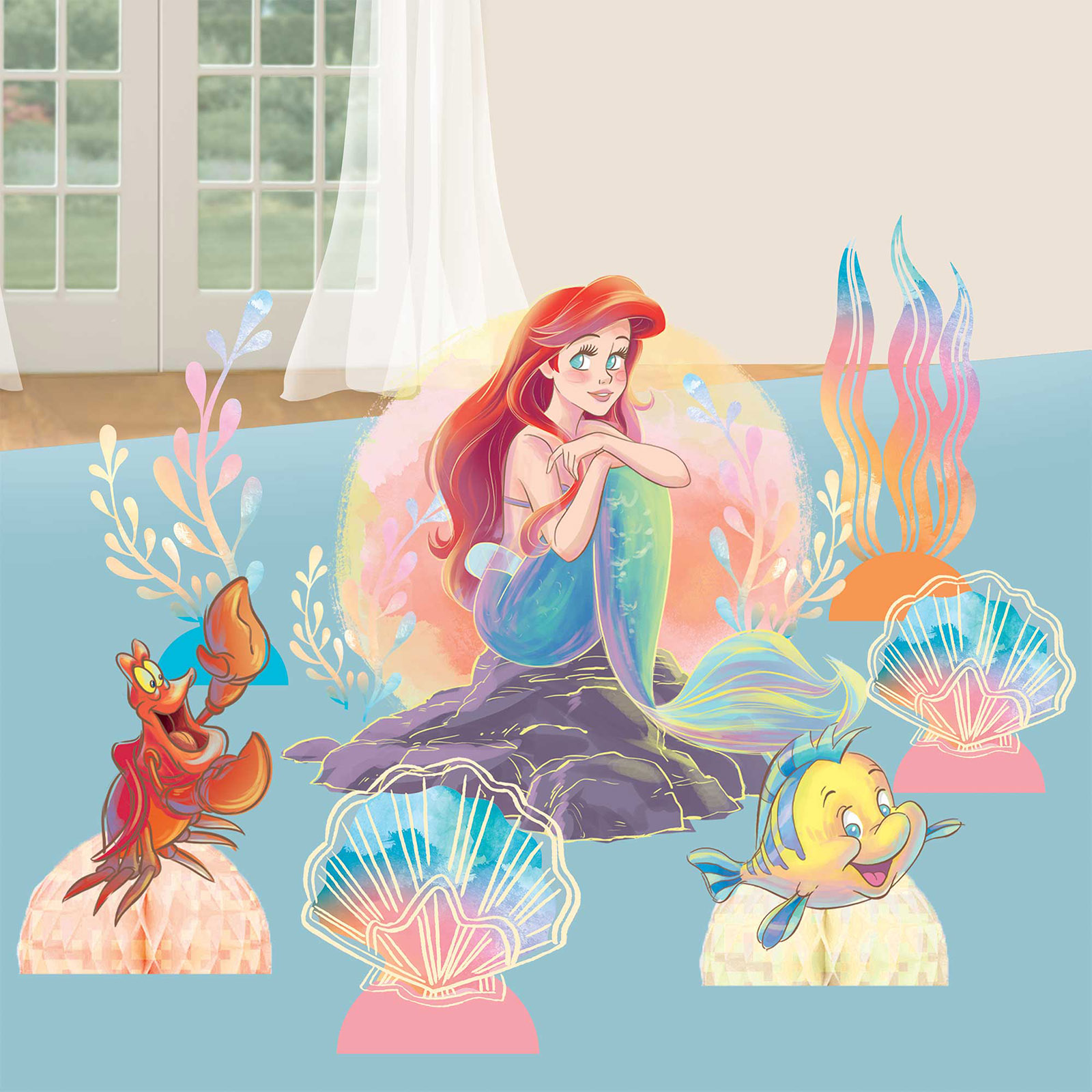 The Little Mermaid Table Decorating Kit [LIMDEDK03] - Costumes.com.au