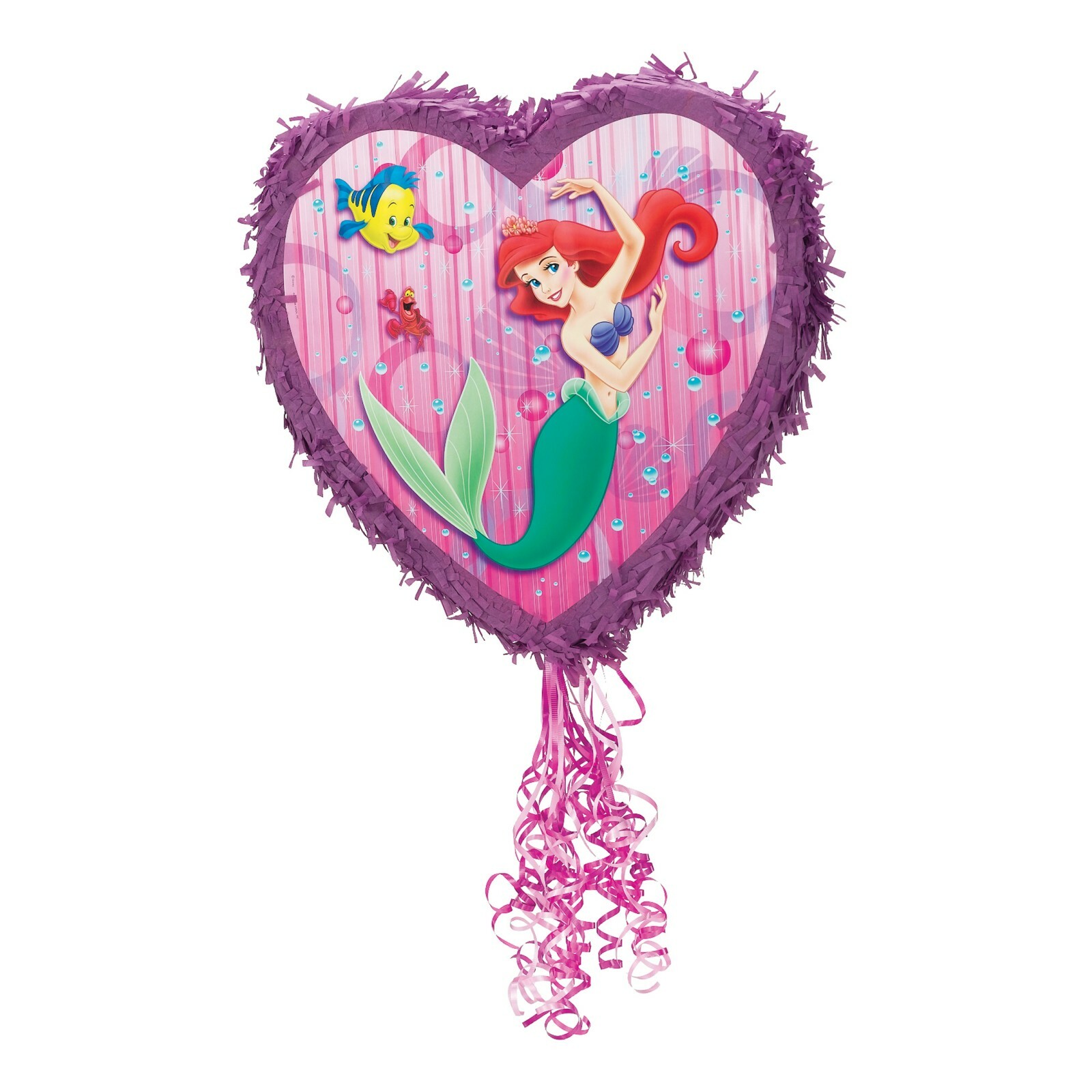 Ariel The Little Mermaid Pull String Pinata [LIMPIN001] - Costumes.com.au