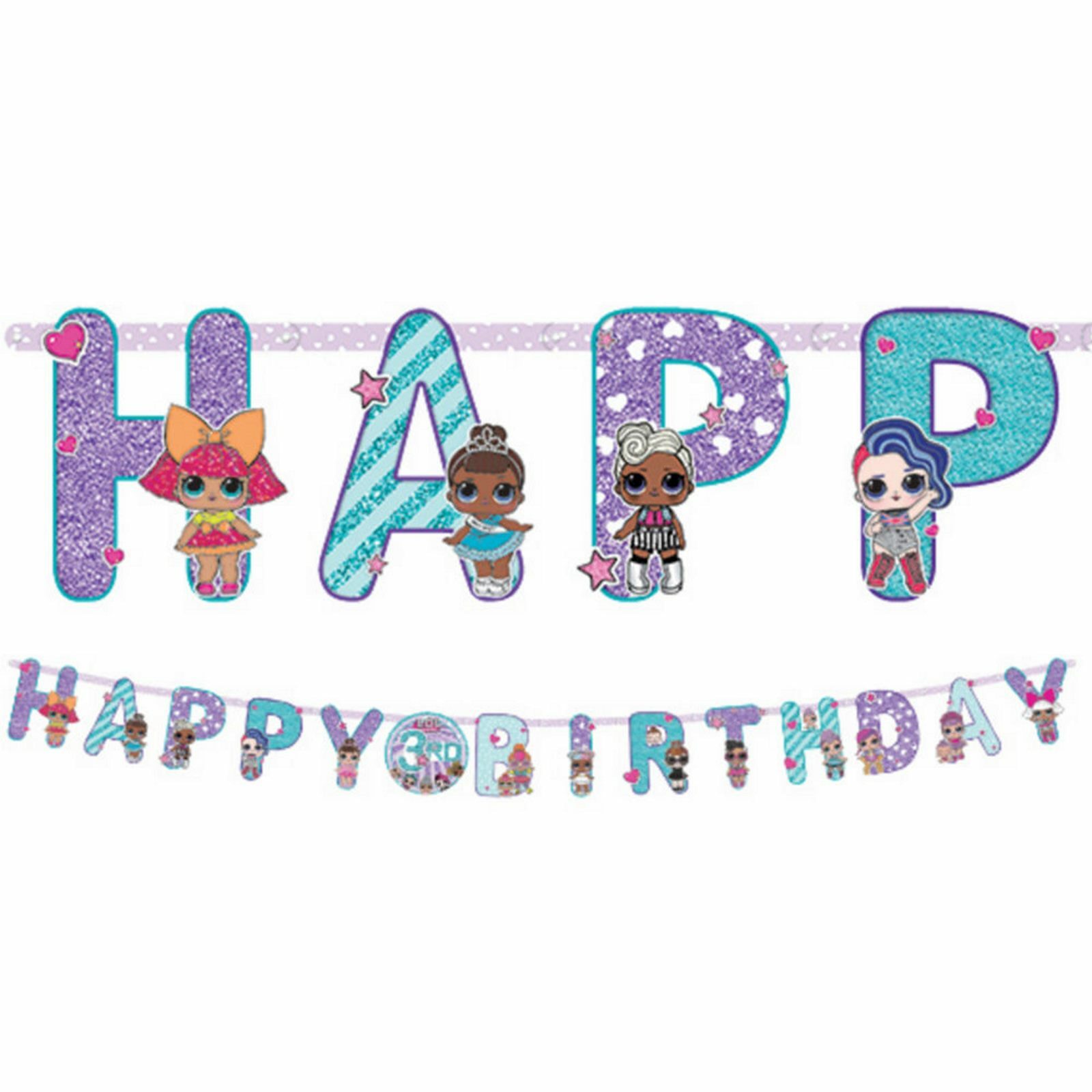 LOL Surprise Jumbo Add An Age Banner Kit - Costumes.com.au