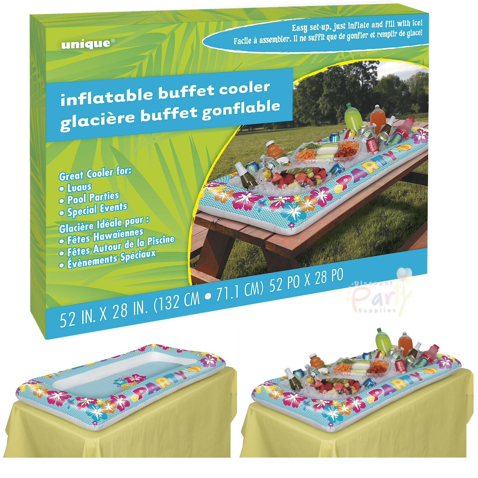 Inflatable Luau Buffet Cooler - Costumes.com.au