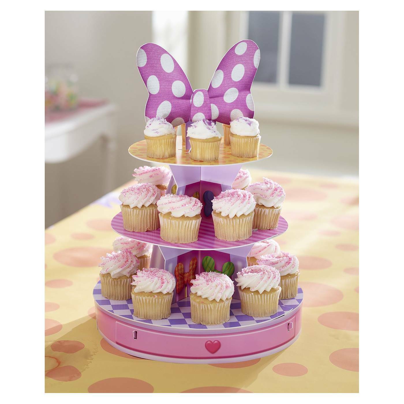 Minnie Mouse Dream Party Cupcake Stand | Minnie Mouse Party Supplies ...