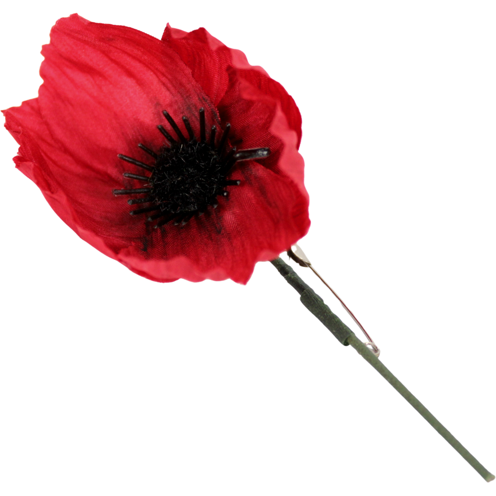 Remembrance Day Poppy Pin - Costumes.com.au