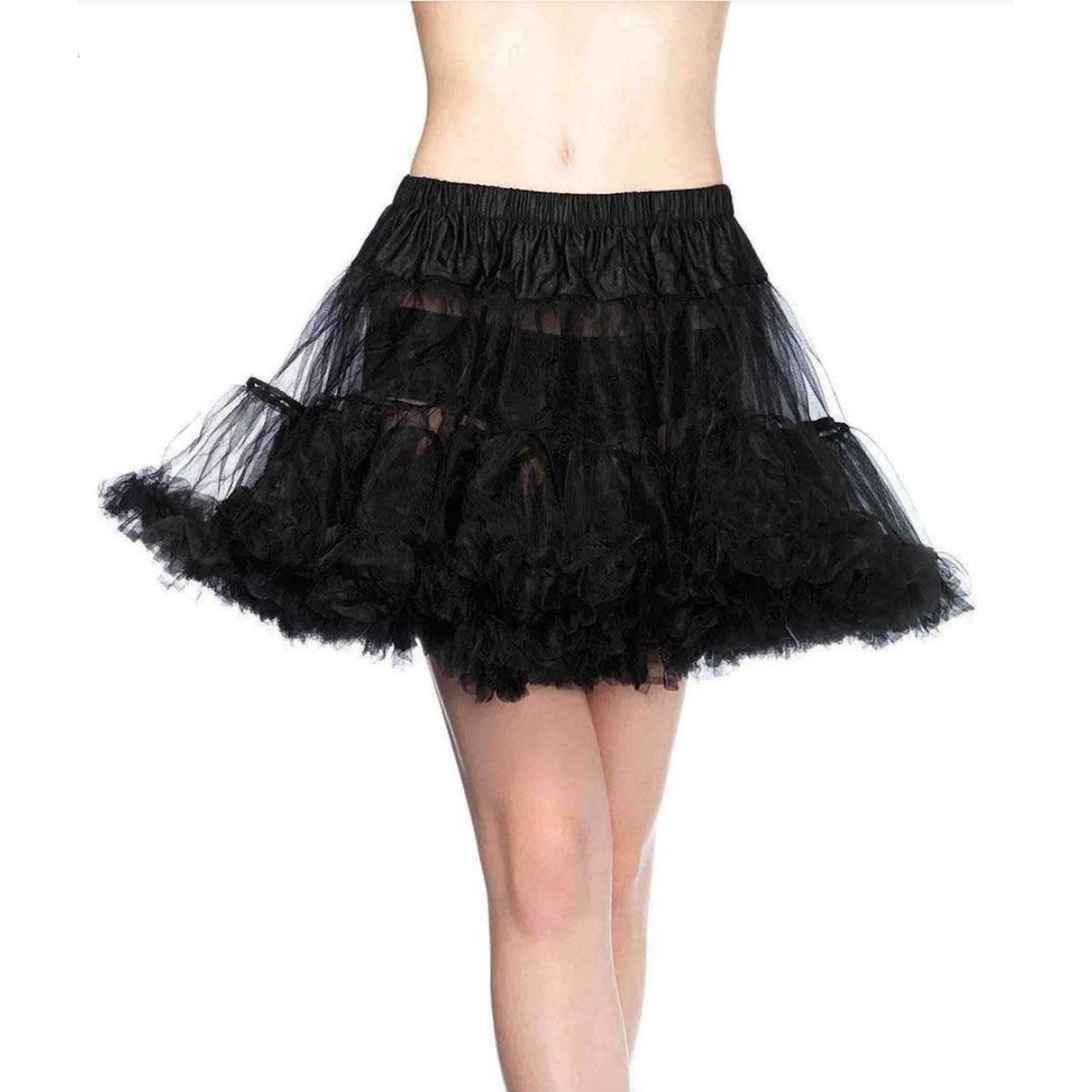 Bodywear Full Black Petticoat Adult Costume Accessory - Costumes.com.au