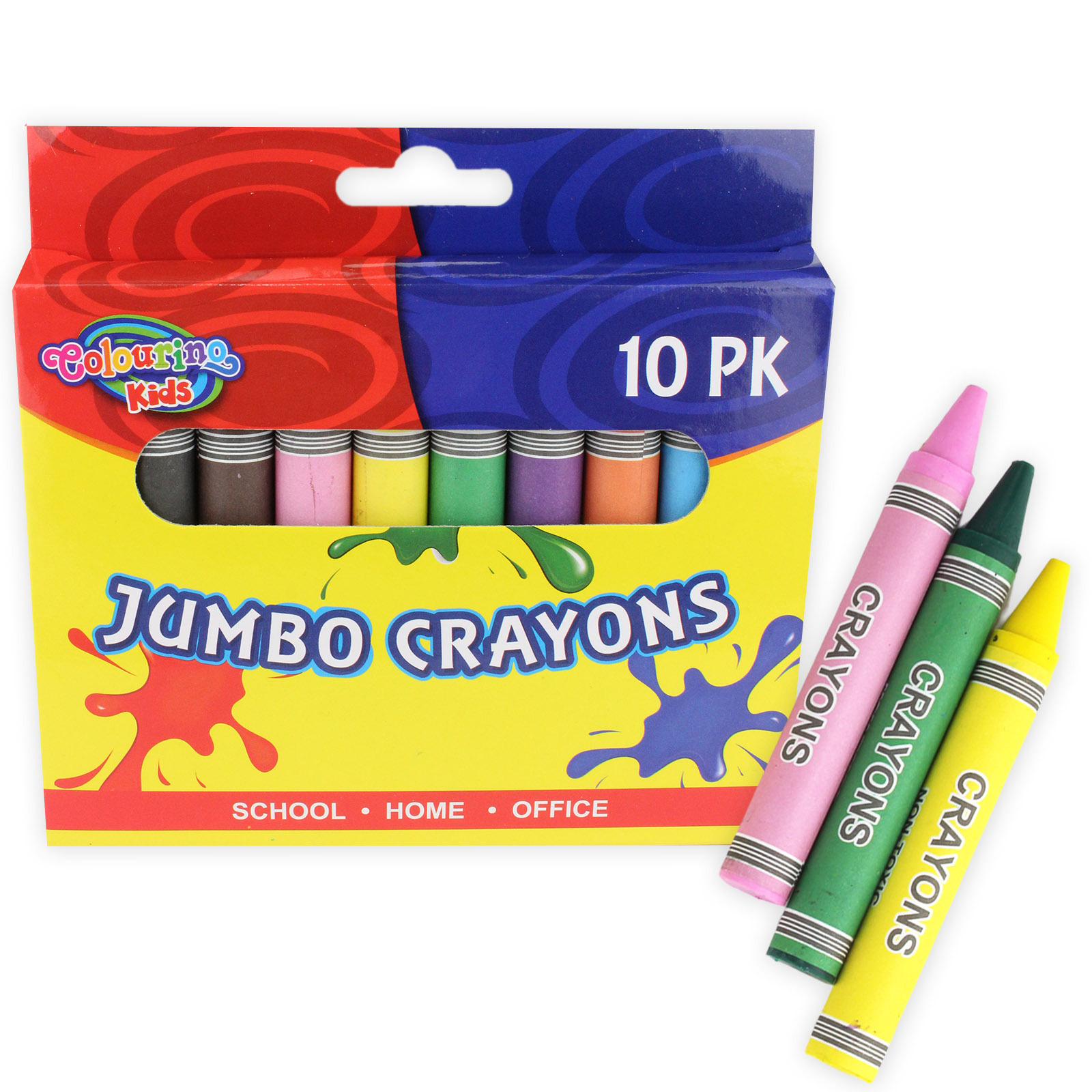 Jumbo Crayons (1 Box ) - Costumes.com.au