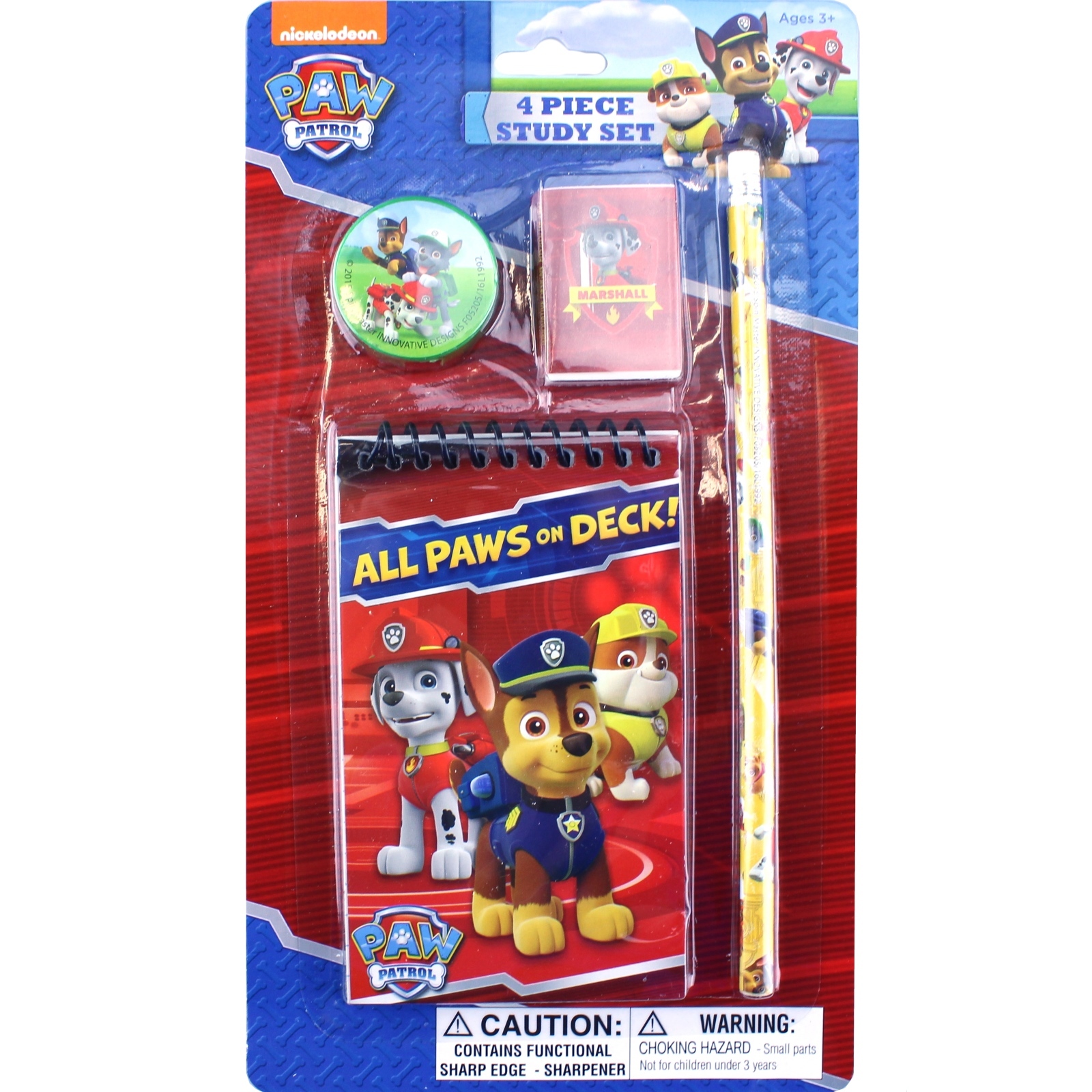 Paw Patrol Stationery Set (4 pieces) - Costumes.com.au
