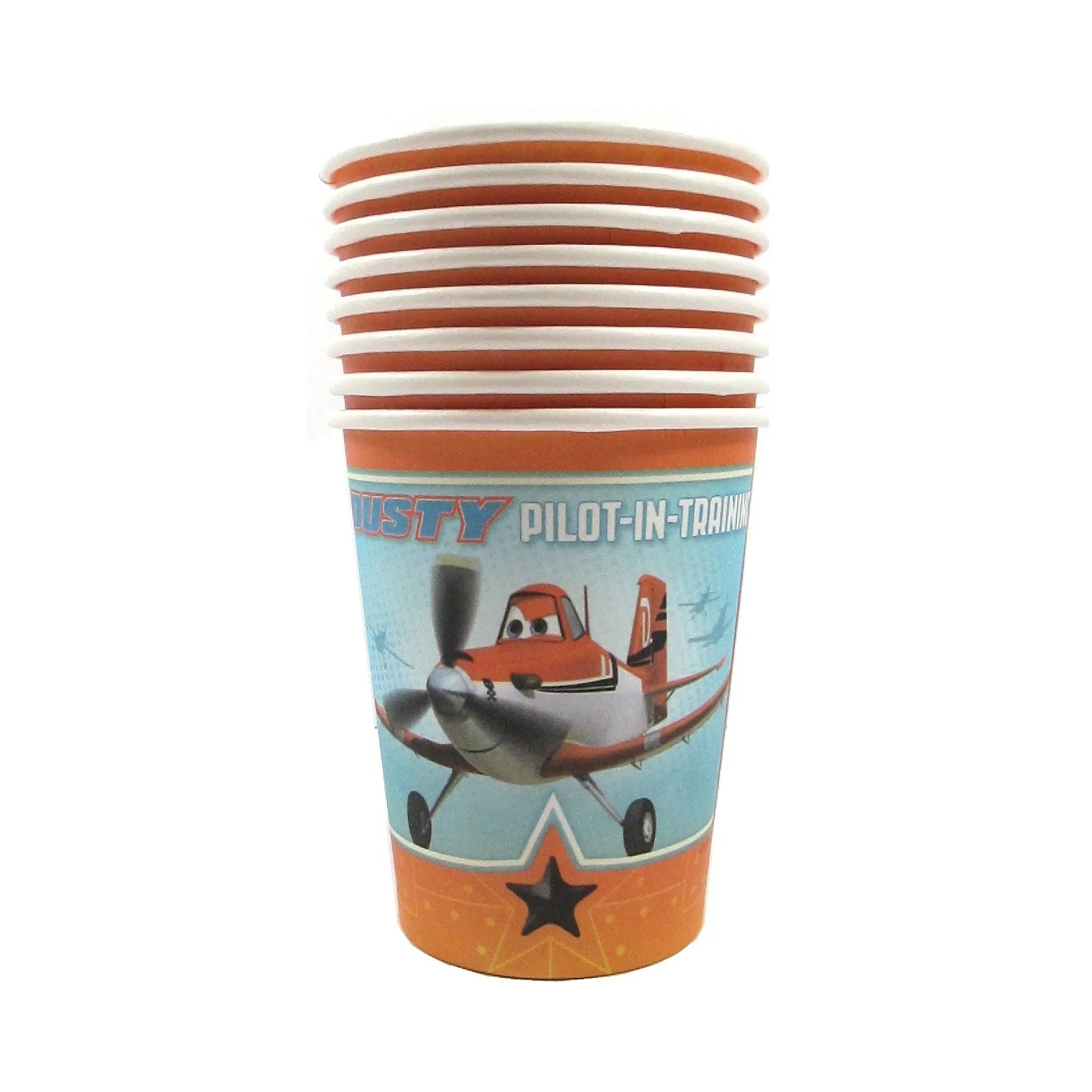 Disney Planes Paper Cups Pack of 8 | Costumes.com.au - Costumes.com.au