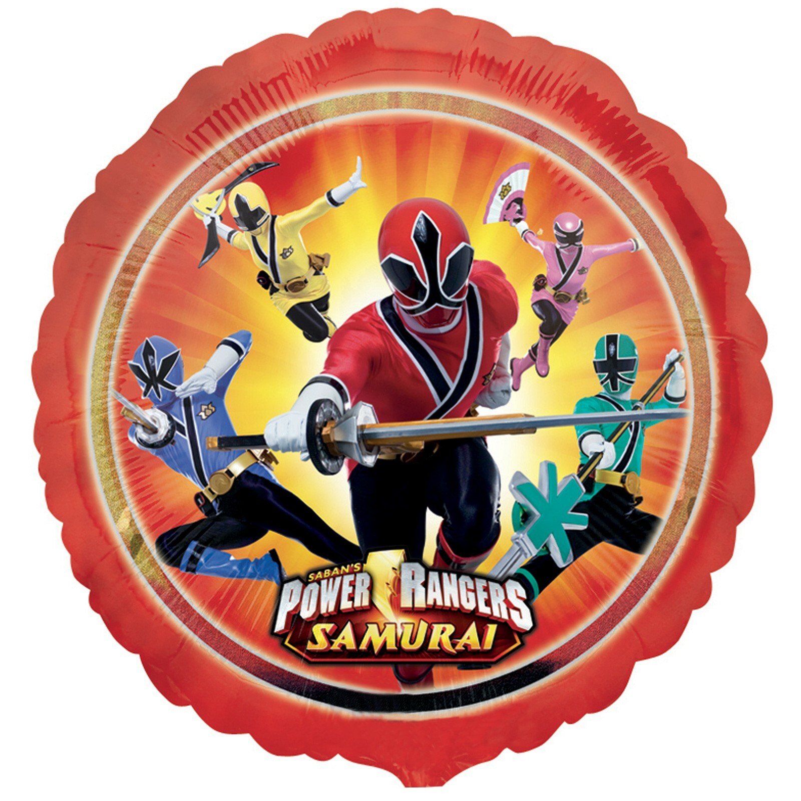 Power Rangers Samurai Helium Balloon - Costumes.com.au