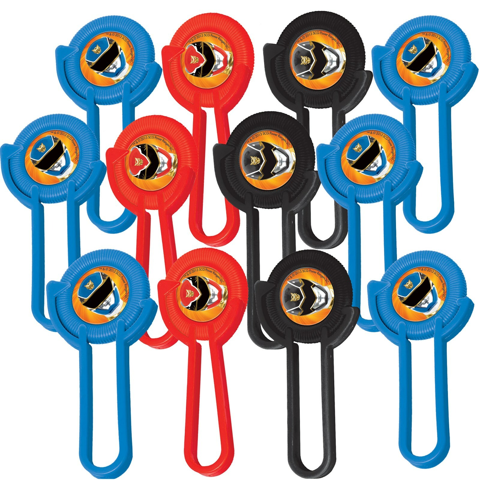 Power Rangers Megaforce Disc Shooters (Pack of 12) | Costumes.com.au ...