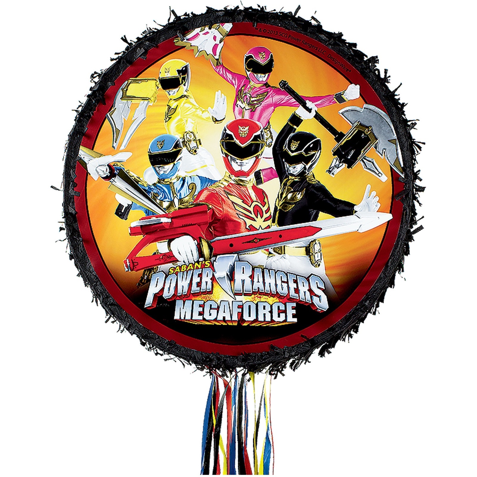 Power Rangers Megaforce Pull String Pinata | Costumes.com.au - Costumes ...